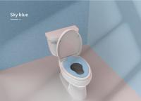 China Urea Wall-Mounted Toilet Seat with Detachable Child Seat Soft Close Quick Release 471mm for sale