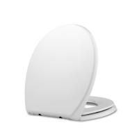 China European Style Soft Close Toilet Seat 445x368mm Urea Material with Stainless Steel 304 Hinges Quick Release for sale