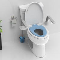 China American Style Elongated 19 Inch V Shape Family Toilet Seat Soft Close Potty Training for sale