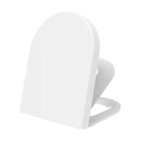 China Sunten SU067 Elongated D Shape Soft Close Toilet Seat Urea 466x365mm 3pcs for sale