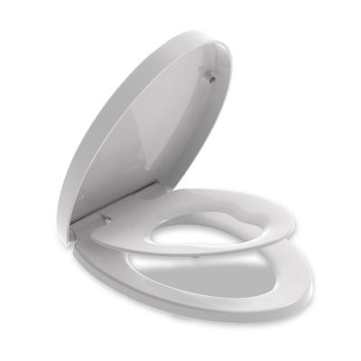 China Sunten SU066 Urea Elongated Slow Close Toilet Seat with V Shape 471mm for sale