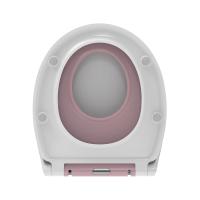 China Sunten SU040 Urea Slow Close Baby Potty Toilet Seat 445mm Oval with Custom Colors for sale