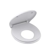 China SUNTEN SU039 Soft Close Toilet Seat with Built-in Children Seat Urea 445x368mm for sale