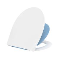 China SU040 Oval Soft Close Toilet Seat Urea 3 Piece Set 440mm Quick Release for sale