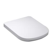 China Square Urea Toilet Seat with Soft Close 476mm x 377mm Slow Close for Bathroom Hotel Use for sale