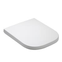 China Square Urea Soft Close Toilet Seat 448mm Quick Release for Bathroom Hotel for sale