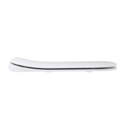 China Sunten SU029 European Urea Toilet Seat Slim White Soft Close 432mmx362mm for WC for sale