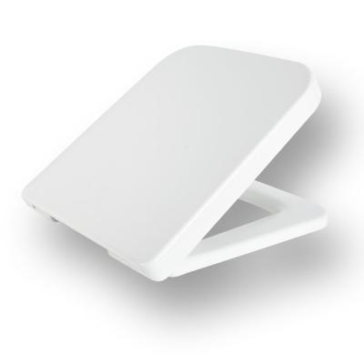 China SU009 Sanitary ware urea soft close square shape toilet seats for sale