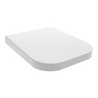 China Sunten SU005 Square Urea Toilet Seat Wrap Over 445mm 360mm Soft Close Function for sale