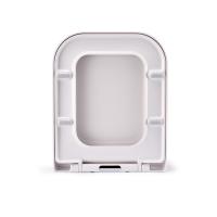 China Sunten SU005 Square Urea Toilet Seat Wrap Over 445mm 360mm Soft Close Function for sale