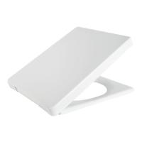 China European Style UF Toilet Seat Soft Close Quick Release Stainless Steel 304 Hinges 461x360mm for sale