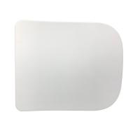China Super Slim Square Soft Close UF Duroplast WC Toilet Seat 424mm 352mm for sale