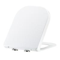 China Urea Toilet Seat Soft Close Quick Release Square Shape 434x346mm for sale