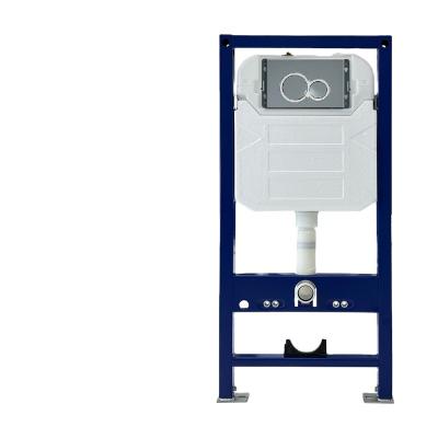China Ceramic One Piece Wall Hung Toilet Bowl Dual Flush 4.5L/3L Concealed Cistern CE Certified for sale