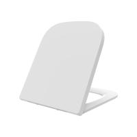 China Super Slim Square Urea Toilet Seat Soft Close Easy Clean 421mm 352mm for sale
