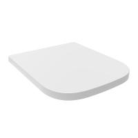 China Super Slim Square Urea Toilet Seat Soft Close Easy Clean 421mm 352mm for sale