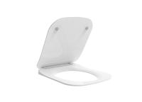 China Sunten SU029 European Standard Urea Toilet Seat for Square Toilets 432mm Slow Close for sale