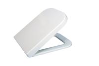 China Square Soft Close Toilet Seat Cover UF Duroplast Anti-Microbial Quick Fit 448x376mm for sale
