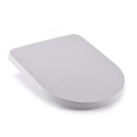China Sunten D Shape Urea Toilet Seat Cover 449mm x 360mm Slow Close Soft Close for sale