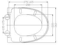 China SU018 Sanitary ware urea soft close quick release toilet seats for sale