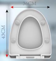 China Sunten custom V shape toilet seat cover for sale