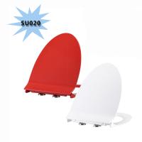 China SU020 Sanitary ware soft closing special shape urea toilet seat for sale