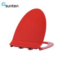 China SU020 Sanitary ware soft closing special shape urea toilet seat for sale