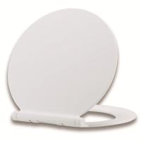 China Urea Soft Close Toilet Seat Cover SU026 Slim Round Shape 405mm 401mm for sale