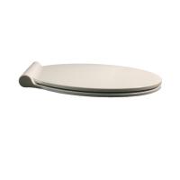 China Urea Soft Close Toilet Seat Cover SU026 Slim Round Shape 405mm 401mm for sale