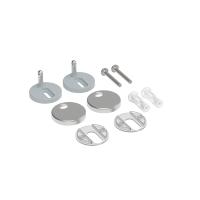 China Toilet Seat Top Hinges Blind Hole Fixings Expanding Rubber Nuts 200 Pairs per Carton for sale