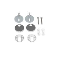 China Toilet Seat Top Hinges Blind Hole Fixings Expanding Rubber Nuts 200 Pairs per Carton for sale