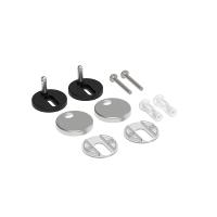 China Toilet Seat Top Hinges Blind Hole Fixings Expanding Rubber Nuts 200 Pairs per Carton for sale