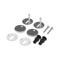 China Top Fixing Toilet Seat Cover Hinges ABS SS304 Nylon Rubber 200 Pairs per Carton for sale