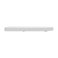 China European Standard Oval PP Plastic Toilet Seat with Soft Slow Close Hinge 443mm x 368mm for sale