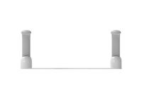 China SUNTEN Stainless Steel Foldable Bathroom Safety Handrail 566x396 mm for Elderly and Disabled for sale