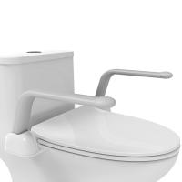 China Freestanding Toilet Safety Grab Bar 566mm Aluminum Alloy Handicap Support Rail for Elderly for sale