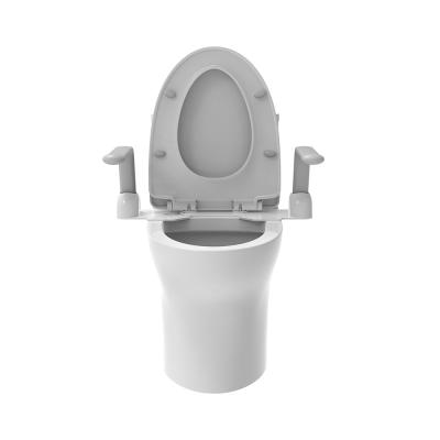 China Sunten SA002 Freestanding Toilet Handrails 566mm Adjustable Safety Armrest for Elderly Disabled Pregnant Bathroom for sale