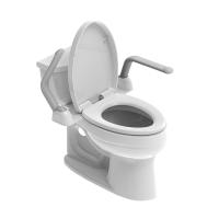 China Adjustable Toilet Safety Rail Grab Bar 566mm Support Frame with Handrail for Bathroom for sale