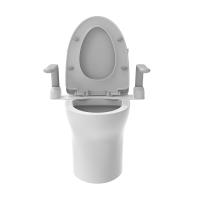 China Stainless Steel 304 Disabled Bathroom Grab Bar 566mm Safety Handrail for Toilet for sale