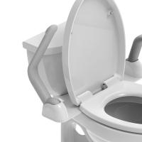 China Modern Design Folding Toilet Armrest for Disabled and Elderly Handicap Bathroom for sale