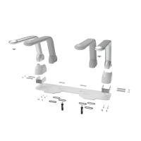 China Modern Toilet Safety Grab Bar 566mm Aluminum Alloy Handrail for Elderly Disabled Bathroom for sale
