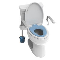 China Sunten SA002 Freestanding Toilet Handrails Adjustable Safety Armrest for Elderly Disabled Pregnant Grab Bars 566mm for sale