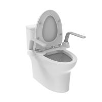 China Aluminum Alloy Foldable Toilet Safety Grab Bar 6kg Heavy Duty Armrest Handrail for Elderly for sale