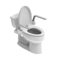 China Stainless Steel Toilet Armrest Support for Disabled Elderly 50x60x80cm 330lbs Capacity for sale