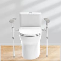 China Sunten Stainless Steel Toilet Grab Bar Folding Adjustable 5.2kg Bathroom Safety Handrail for Elderly for sale