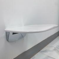 China Wall Mounted UF Folding Shower Seat 400x340mm with Soft Close Function for sale