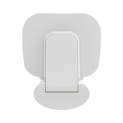 China Sunten Wall Mount Folding Shower Seat 400x495mm Slow Lowering Bath Chair for Shower Room for sale