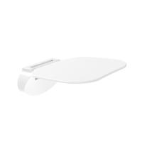 China Sunten Wall Mount Folding Shower Seat 400x495mm Slow Lowering Bath Chair for Shower Room for sale