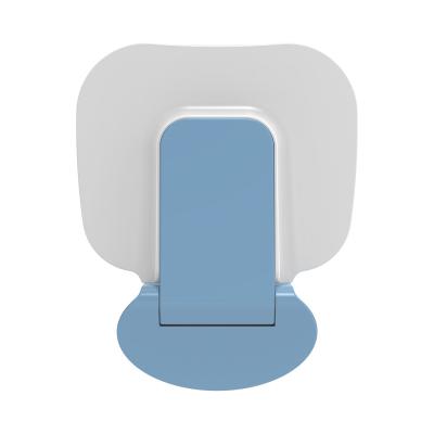 China Waterproof Folding Shower Seat 400x340mm Wall Mounted Soft Close Bathroom Chair for sale