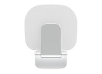 China Waterproof Folding Shower Seat 400x340mm Wall Mounted Soft Close Bathroom Chair for sale